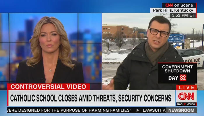 CNN Shrugs at Security Threats to Covington Kids, Defends Embarrassing ...