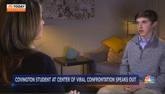 Bullies: NBC Takes Swings at Covington Kids; Lets Phillips Scold Them ...