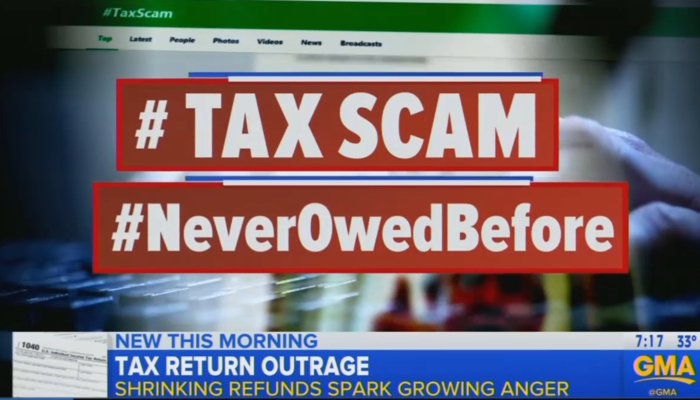 Network Freak-Out: ‘Outrage,’ ‘Turmoil,’ ‘Panic’...Over Lower Taxes ...
