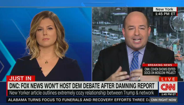 Ugh: Stelter Defends DNC Banning Fox from Hosting Debate Since Dems Are ...