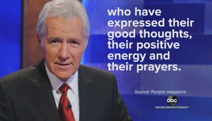 NBC Edits Out Alex Trebek Crediting Prayers With Helping His Cancer Battle | Newsbusters