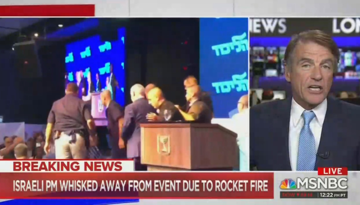 MSNBC: ‘Cheering in Gaza’ With ‘Success’ of Rocket Attack in Israel ...