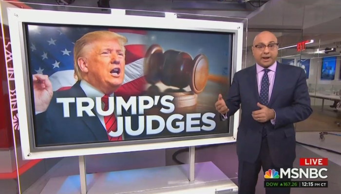 As Year Ends, MSNBC Panics Over Surge in Conservative Judges | Newsbusters