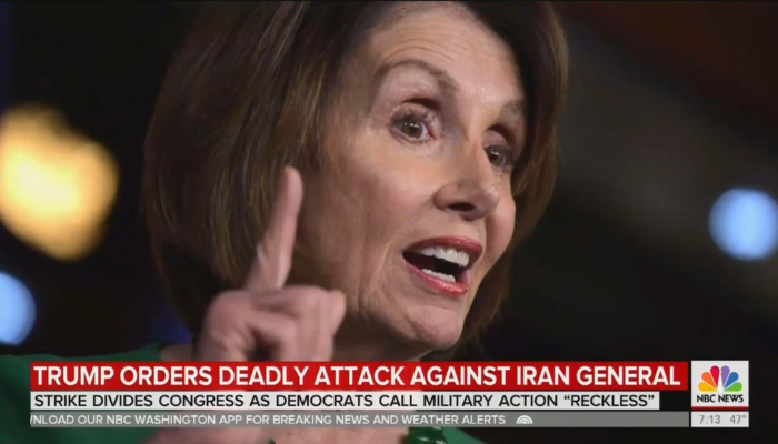 Nets Seize on Dems Blasting ‘Reckless’ Killing of Soleimani | Newsbusters