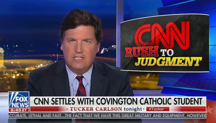 Network Newscasts Ignore Covington Lawsuit Settlement; CNN Barely ...