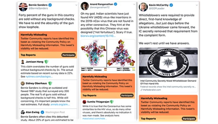 Harmfully Misleading? Twitter Tests ‘Bright’ Labels to Address ...