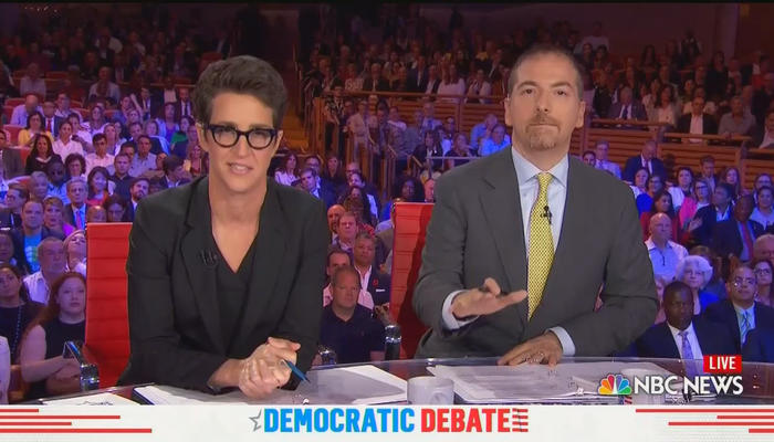 Study: NBC Serves Up Left-Wing Questions for Left-Wing Democrats ...