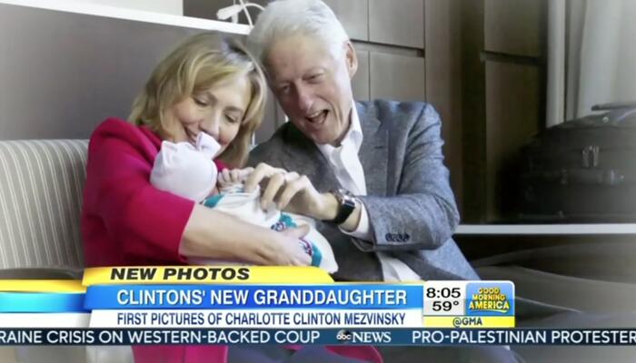 ABC, NBC Gush Over Clinton Baby: ‘Almost Like The British Royal Family ...