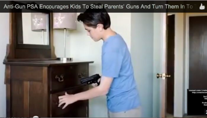 Anti-Gun ‘PSA’ Tells Kids to Turn in Their Parents’ Guns | Newsbusters