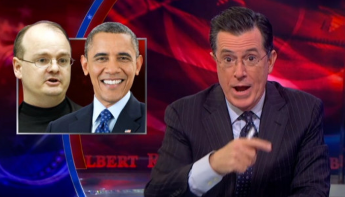 Colbert 'Agrees' With New GOP Official Who Believes Obama Is Possessed ...