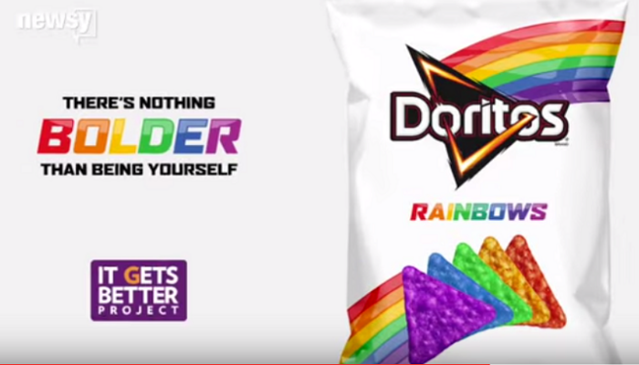 Taste the LGBT Rainbow with Pride Doritos | Newsbusters