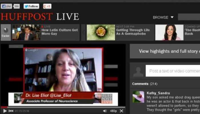 HuffPo Live: Gender Bending a ‘Benefit’ for Children | Newsbusters