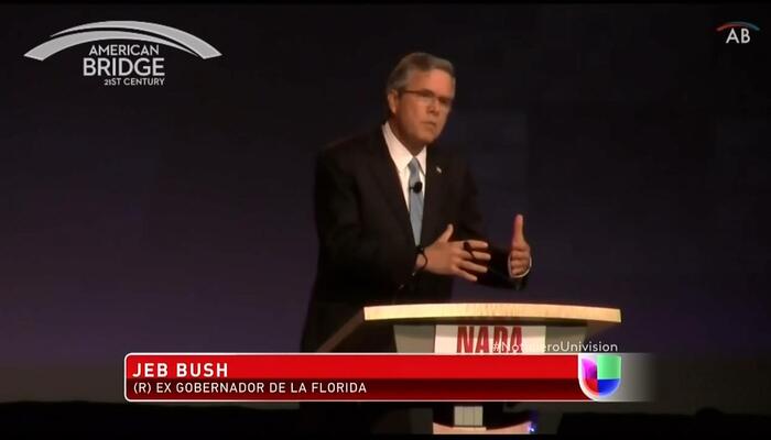From the Left, Univision Bashes Bush | Newsbusters