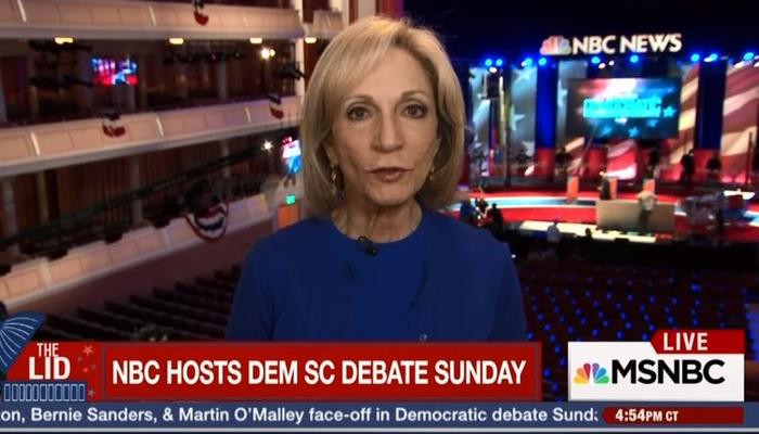 NBC Debate Moderator Andrea Mitchell: Two Decades of Spinning the News ...