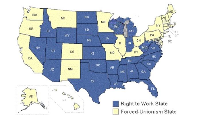 West Virginia Becomes 26th Right-To-Work State; AP Coverage Is ...