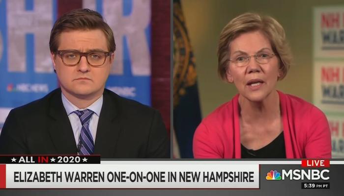 Chris Hayes Tees Up Warren to Blame 'Long Legacy' of Racism for Her ...