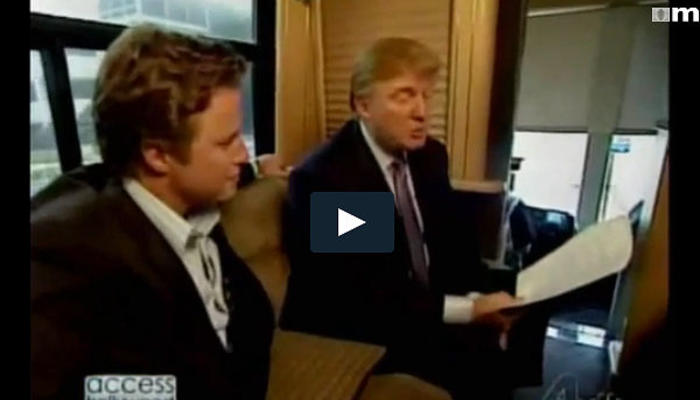 What Access Hollywood Viewers Saw in 2005 of Trump and Billy Bush: ‘The ...