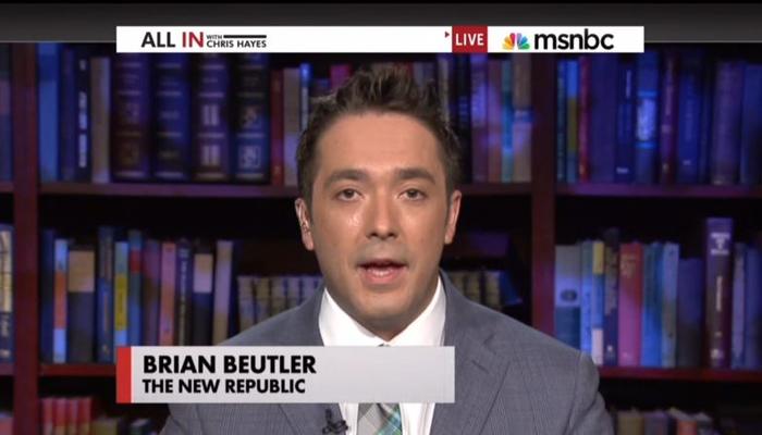 New Republic’s Brian Beutler: To Strengthen the GOP, ‘End Movement-Conservative Dominance’ Over ...