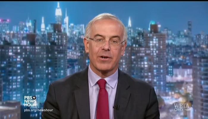 On PBS, Brooks Pines for Trump 'Apocalypse' to Inspire Bipartisanship ...