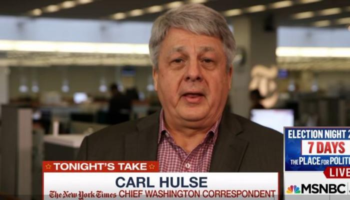 NYT's Hulse Hauls Harry Reid Out of Retirement to Bash GOP, Trump ...