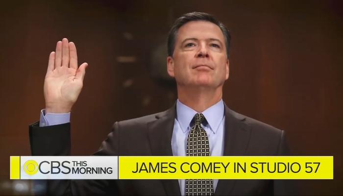CBS Hosts Take Turns Quoting From James Comey to James Comey | Newsbusters
