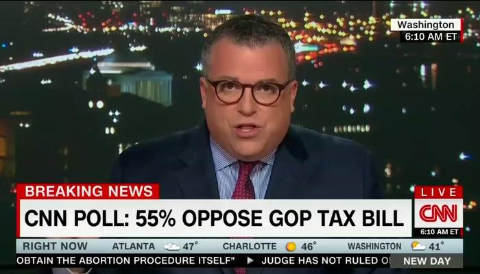 CNN Touts Anti-Tax Cut Public Sentiment It Helped Foment | Newsbusters