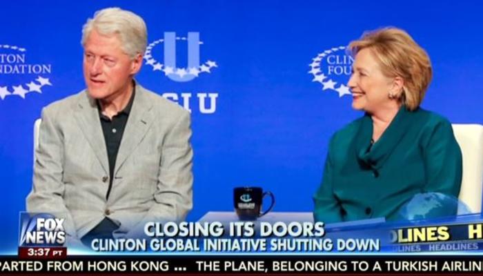 Silence From Networks as Clinton Global Initiative Shuts Down | Newsbusters
