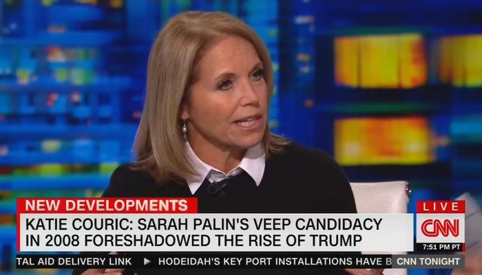 Couric Accuses Palin of Inciting Against Obama, 'Lamestream Media ...