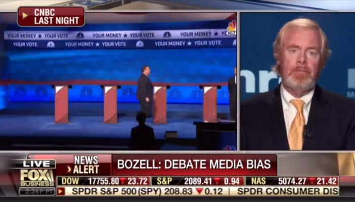 Brent Bozell: GOP Candidates Made 'Mince Meat' of Biased CNBC ...