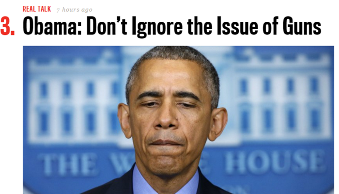 Daily Beast 'Cheat Sheet' Hails Obama's 'Real Talk' on Gun Control ...