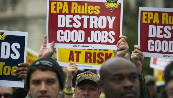 Networks Ignore EPA Protest by Mostly Democratic Union Members ...