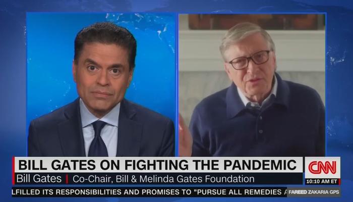 WATCH: Bill Gates Defends China on CNN, Calls Blaming China a ...