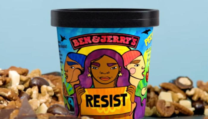 Ben and Jerry’s New Ice Cream Flavor Promotes Liberal ‘Resistance ...
