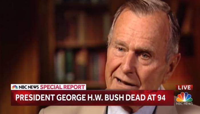 NY Times' George H.W. Bush Obituary Can't Avoid Fake News About ...