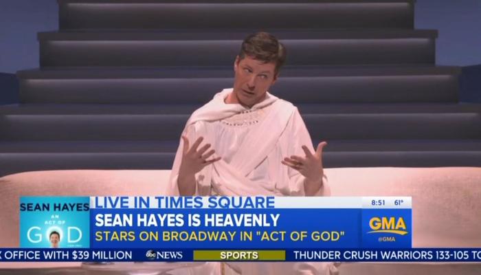 GMA Laughs Over 'Brilliant' Broadway Play That Mocks God, Republicans ...