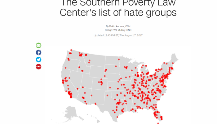 Journalism? CNN Promotes SPLC’s Dangerous and Discredited ‘Hate Map ...