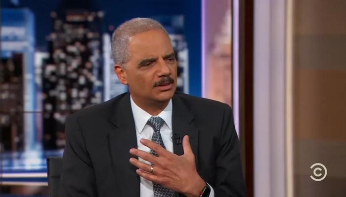 Eric Holder Howler: 'You Don't Talk About Partisan Things' at the ...