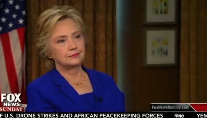 Flip-Flop: Hillary Tells Chris Wallace She Doesn't Want Supreme Court's ...
