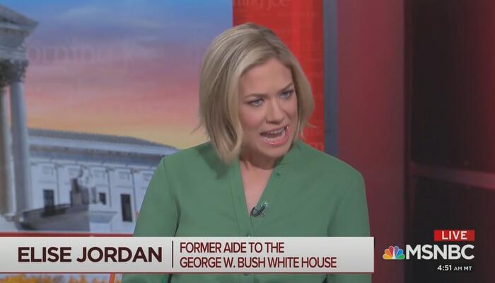'MSNBC Republican' Elise Jordan: Republicans Know the President's a ...