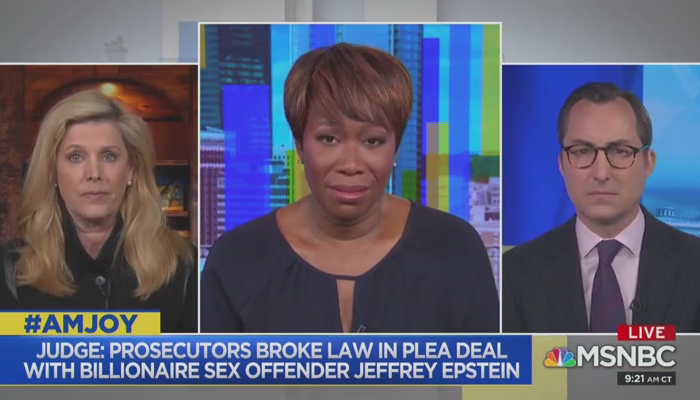 Epstein Case: Joy Reid Mentions Trump 6x, Silent on Bill 'Lolita ...
