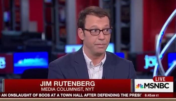 Rutenberg Pens Essay on NYT’s Brave War on Trump; Mocks 'Lies' of Swift ...