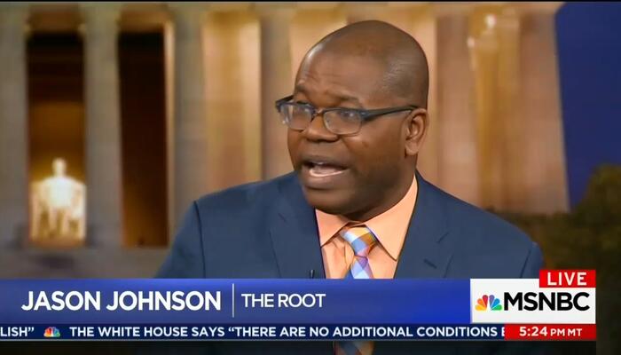 MSNBC's Johnson: Trump Is 'Half a Rally Away from Using the N-Word ...