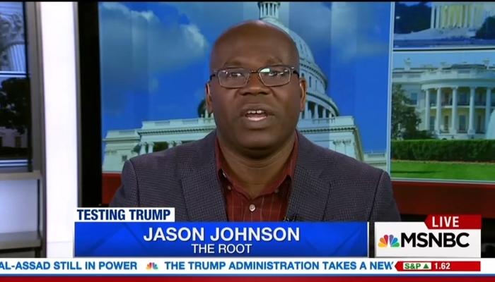 Jason Johnson Ties Trump to 'Neo-Nazis,' 'Bigot' Bannon to 'White ...