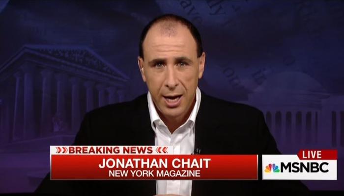 Pundit Jonathan Chait: With the GOP in ‘Meltdown,’ Conservatives May ...