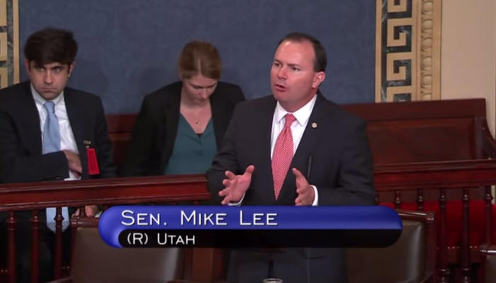 WATCH: Sen. Mike Lee Cites MRC on Senate Floor, Slams ‘Pro-Abortion ...