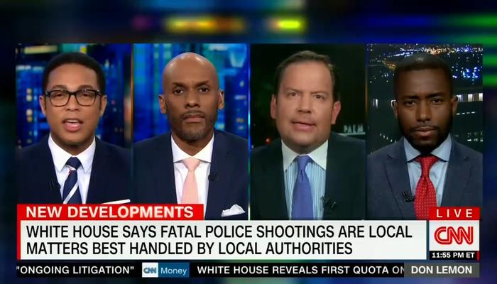 CNN Panel Badgers Conservative Guest in Debate on Police Shootings ...
