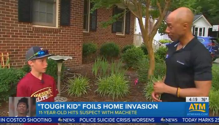 Media Yawn as 11-Year-Old With a Machete Defends House, Self From ...