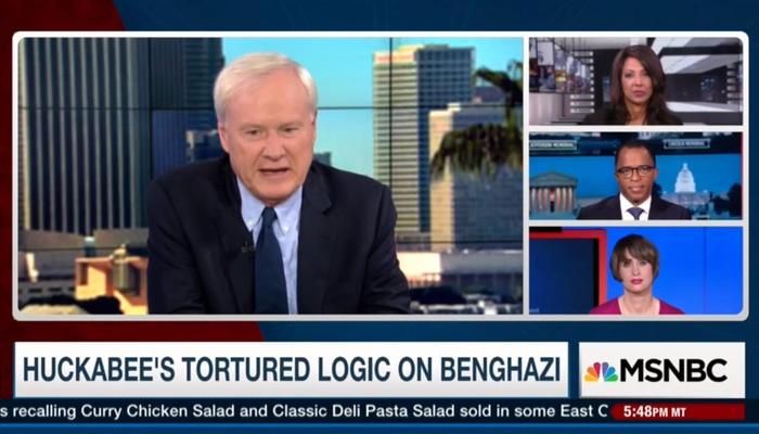 MSNBC's Matthews, Bernard Attack Huckabee As Anti-Semitic 'Hick ...