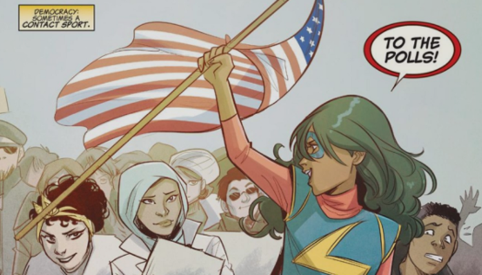 Marvel Comics Superhero Uses Her Powers to Help Elect Hillary Clinton ...