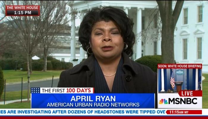 April Ryan Defends Making Baseless Claim About Trump; Calls Critics ...